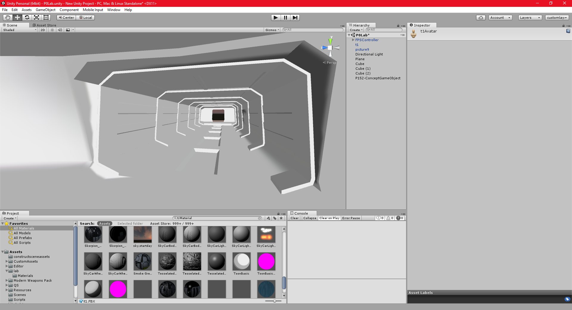 P-172: Unity: Space Environment - Phoenix Game Development
