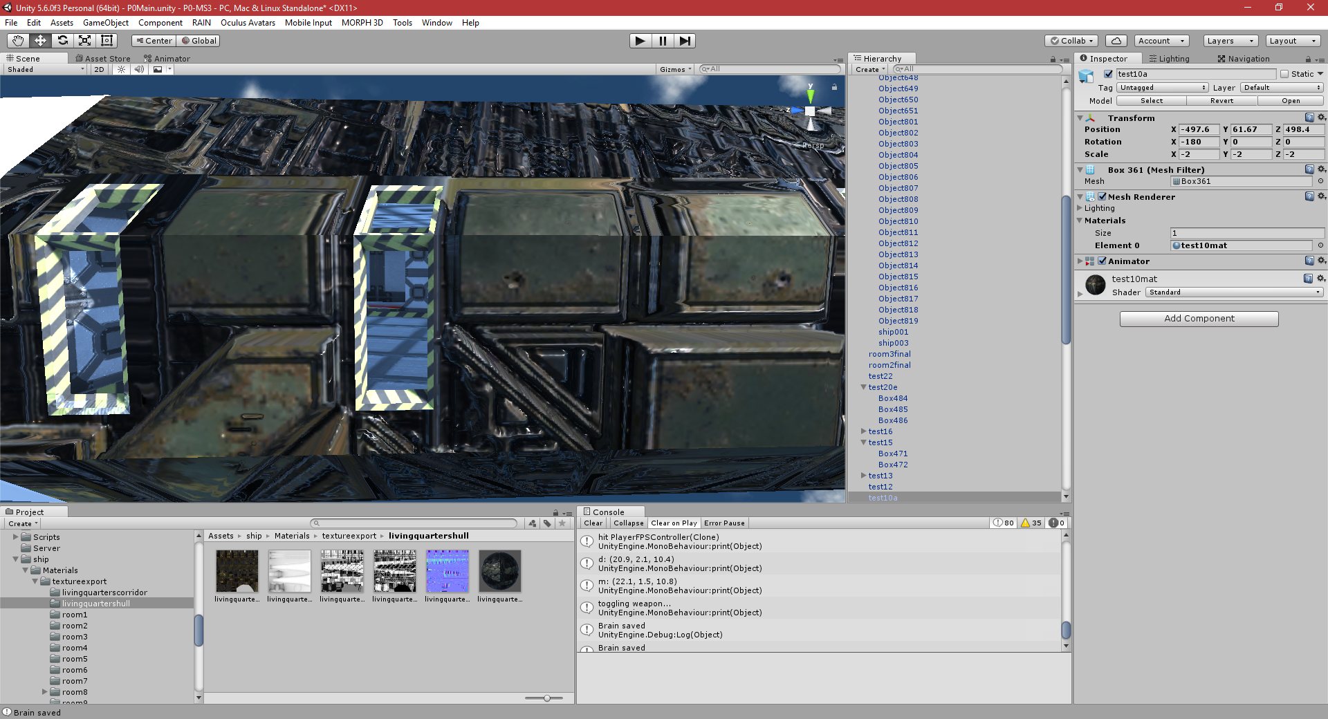 P0-MS3: Part 185: Ship Texture - Phoenix Game Development
