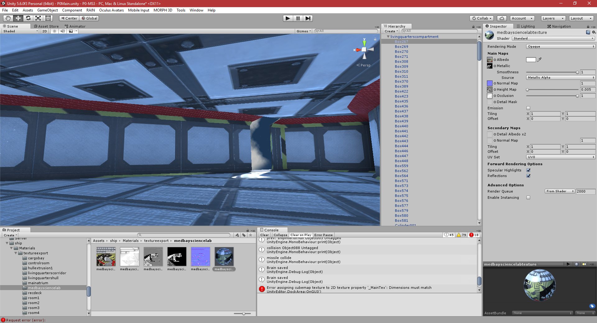 P0-MS3: Part 192: Ship Texture - Phoenix Game Development