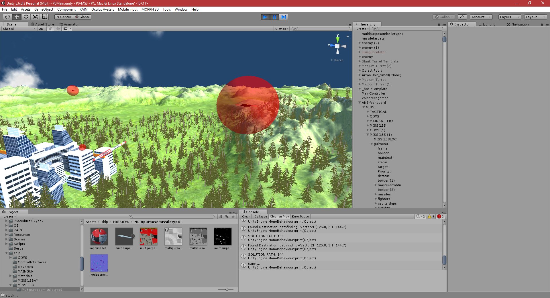 P0-MS3: Part 211: Guided Missiles, AI - Phoenix Game Development